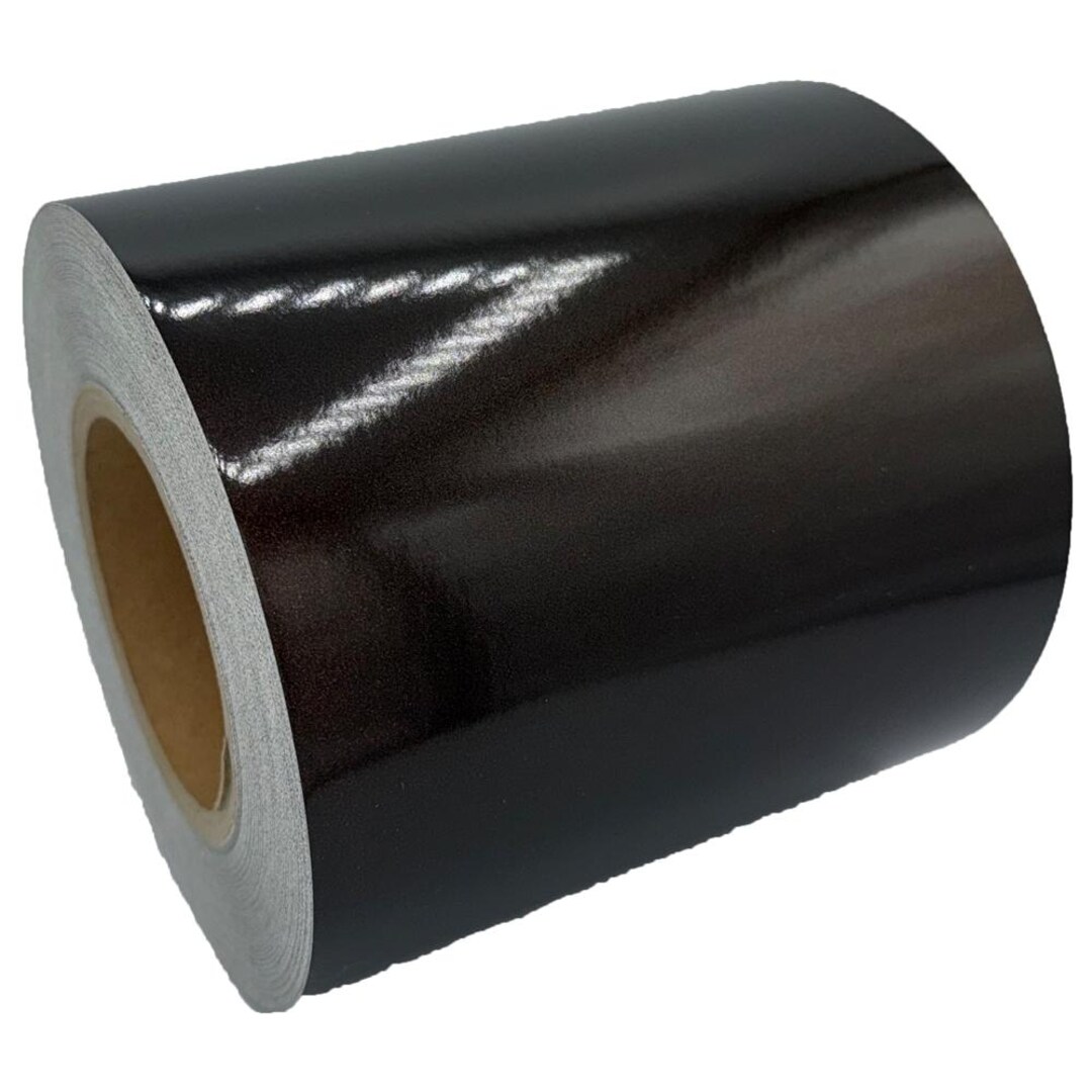 6" Inch Black Reflective Tape Type 1 Flexible Engineer Grade Nikkalite ...