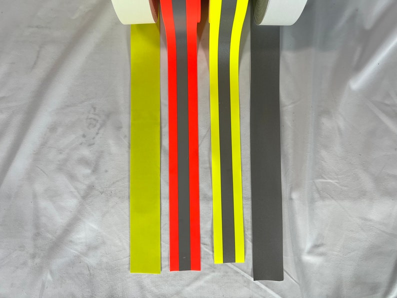 2" Inch Reflective FIRE TRIM Sew on Fabric Tape (flame Retardant) 10 ...