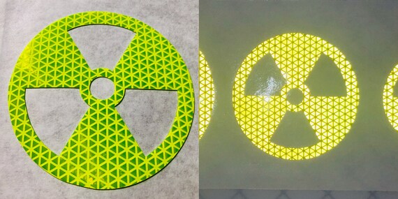 Reflective Nuclear Decal Sticker Car Truck Motorcycle Helmet - Etsy