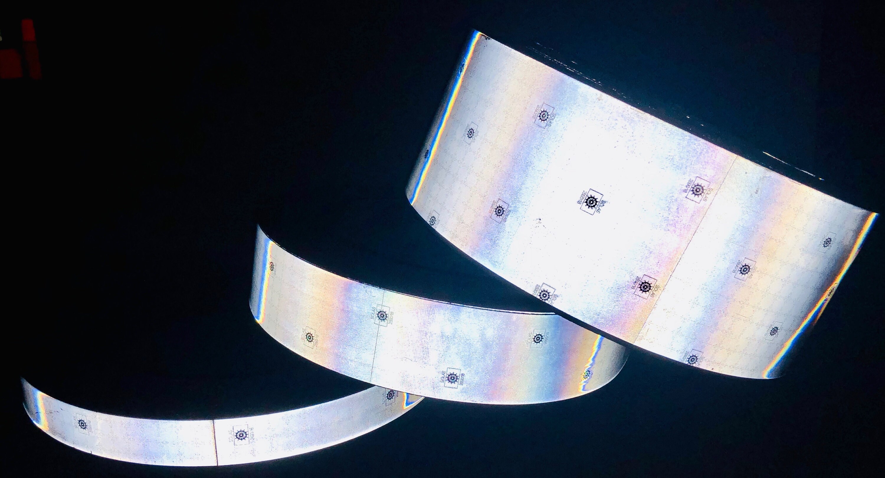 SOLAS Reflective Tape M82 1403 Oralite Orafol Reflexite Safety USCG ...