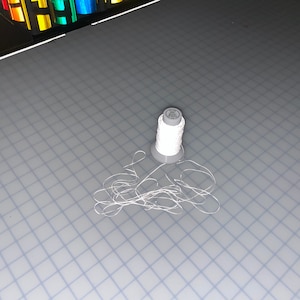 REFLECTIVE Sewing Thread 1000 Meters Ultra Bright Safety Twine Thread ...