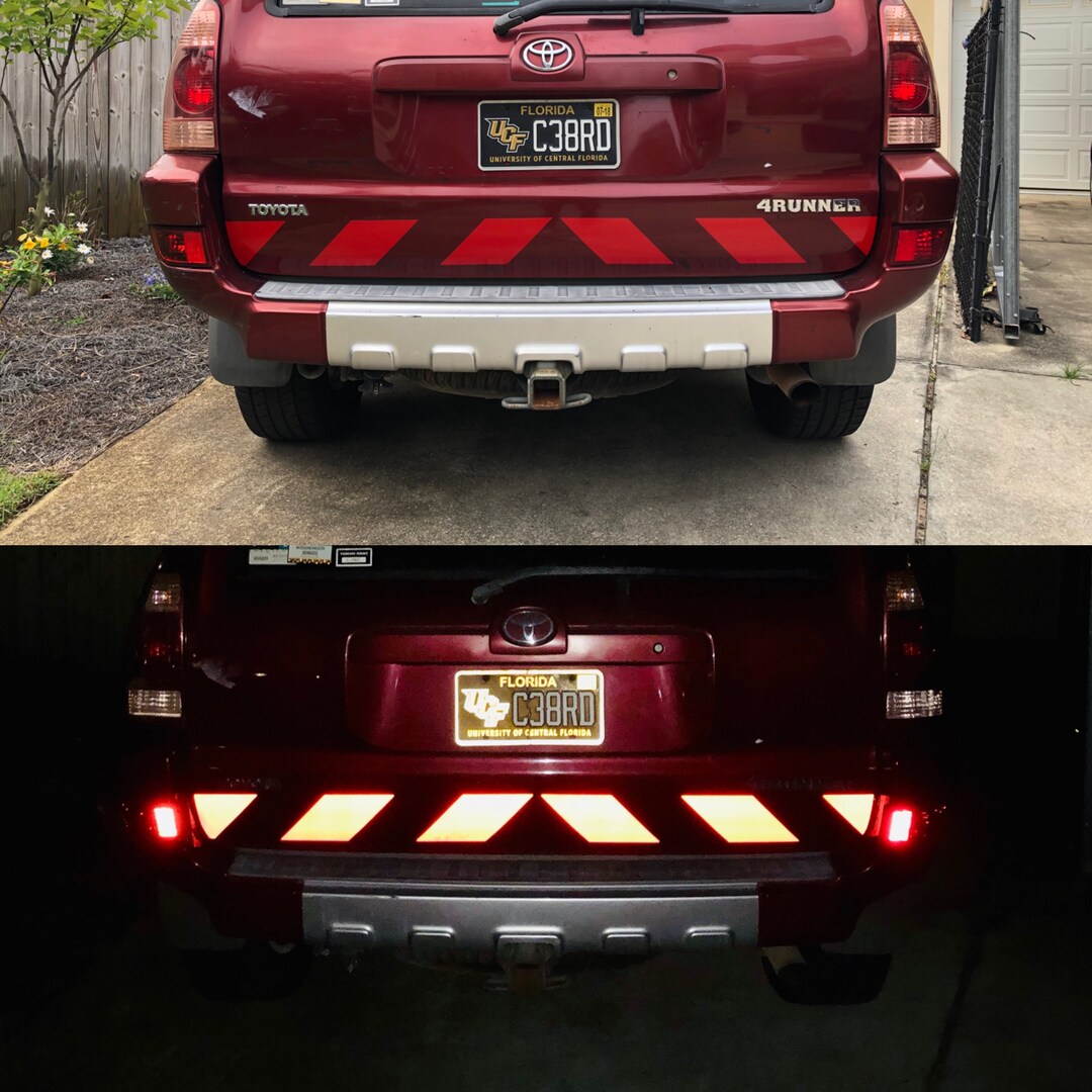 Reflective Shadow Chevron Colored Ghost Decal Nikkalite Engineer Grade ...