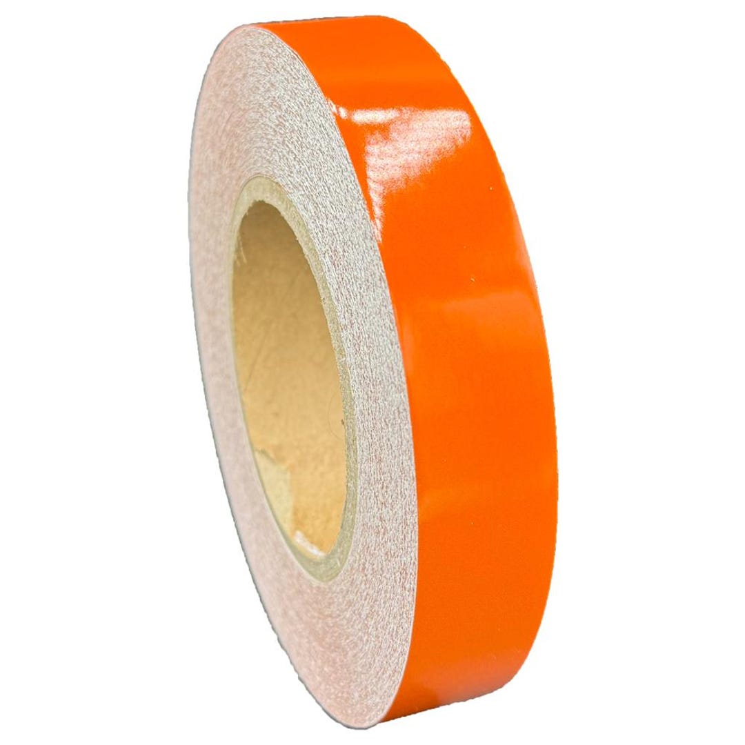 1" Inch Orange Reflective Tape Type 1 Flexible Engineer Grade Nikkalite ...
