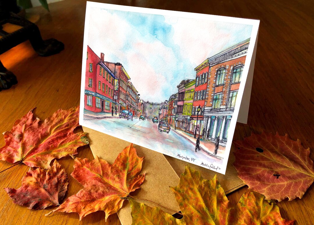 Single Greeting Cards, Vermont Cards, Vermont Greeting Card, Vermont ...