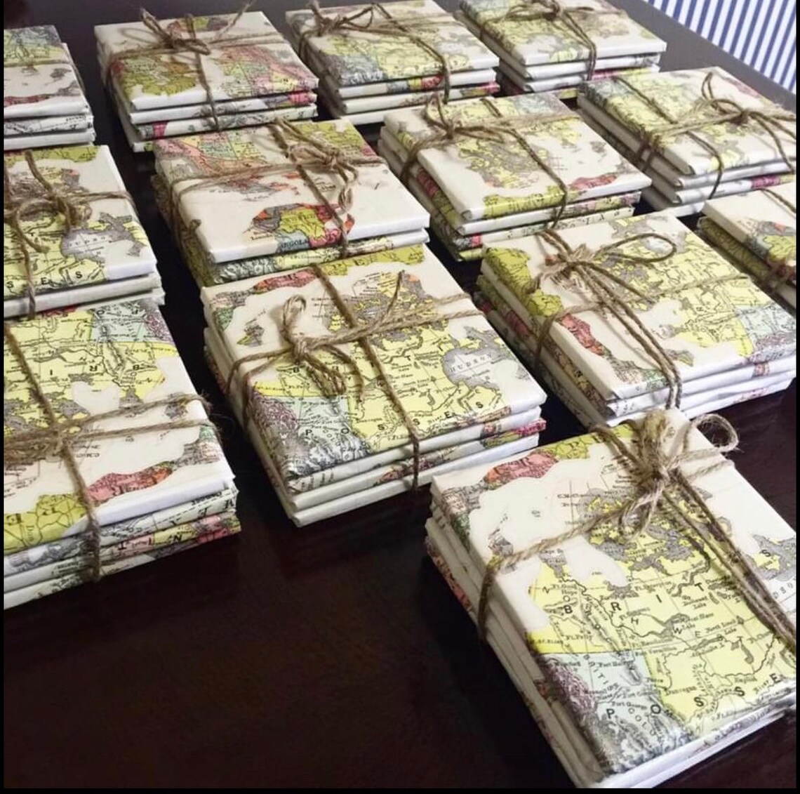 World Coasters, Travel Coasters, Coasters, Drink Coasters - Etsy