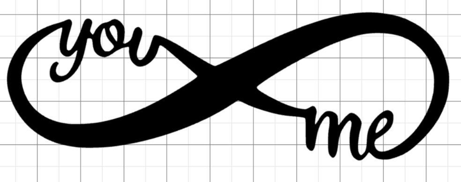 You and Me Infinity SVG - Etsy