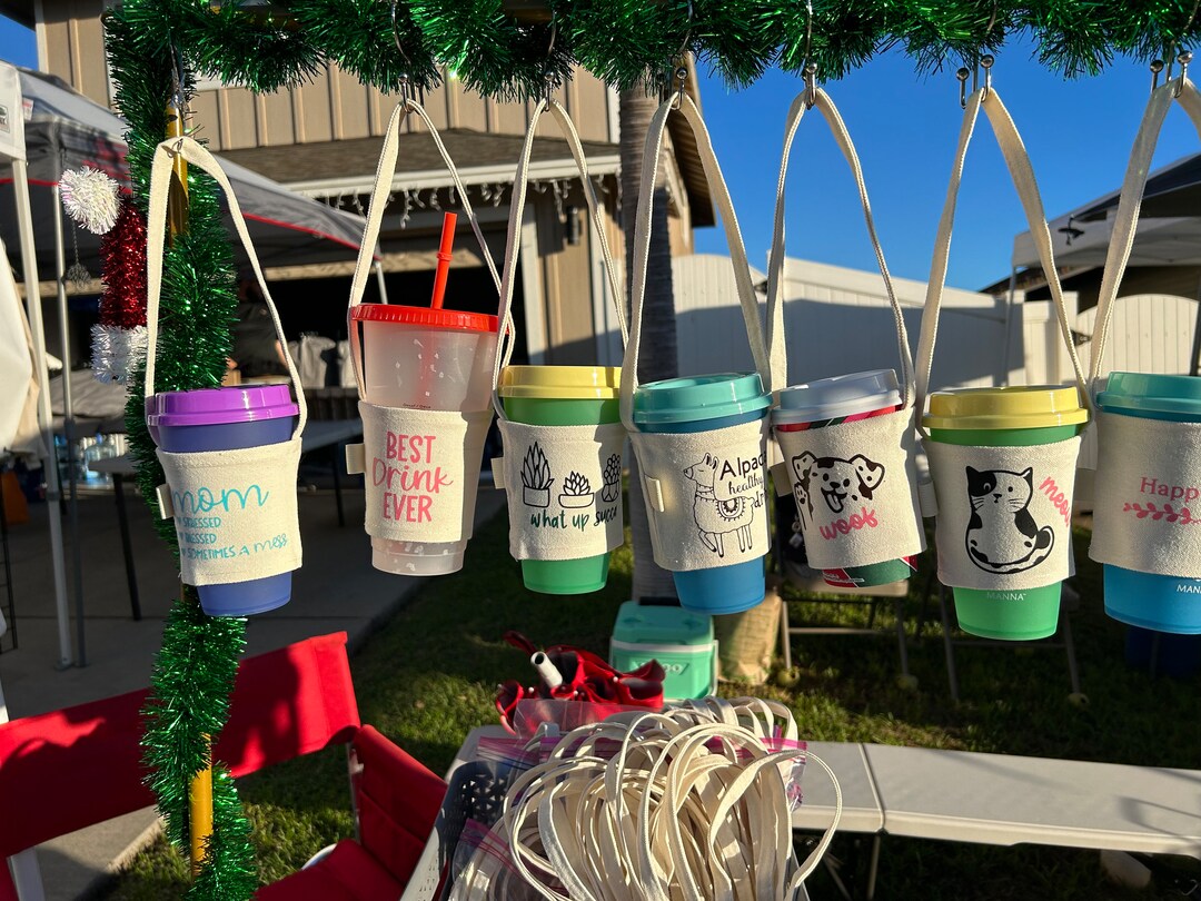Canvas Cup Sling - Etsy