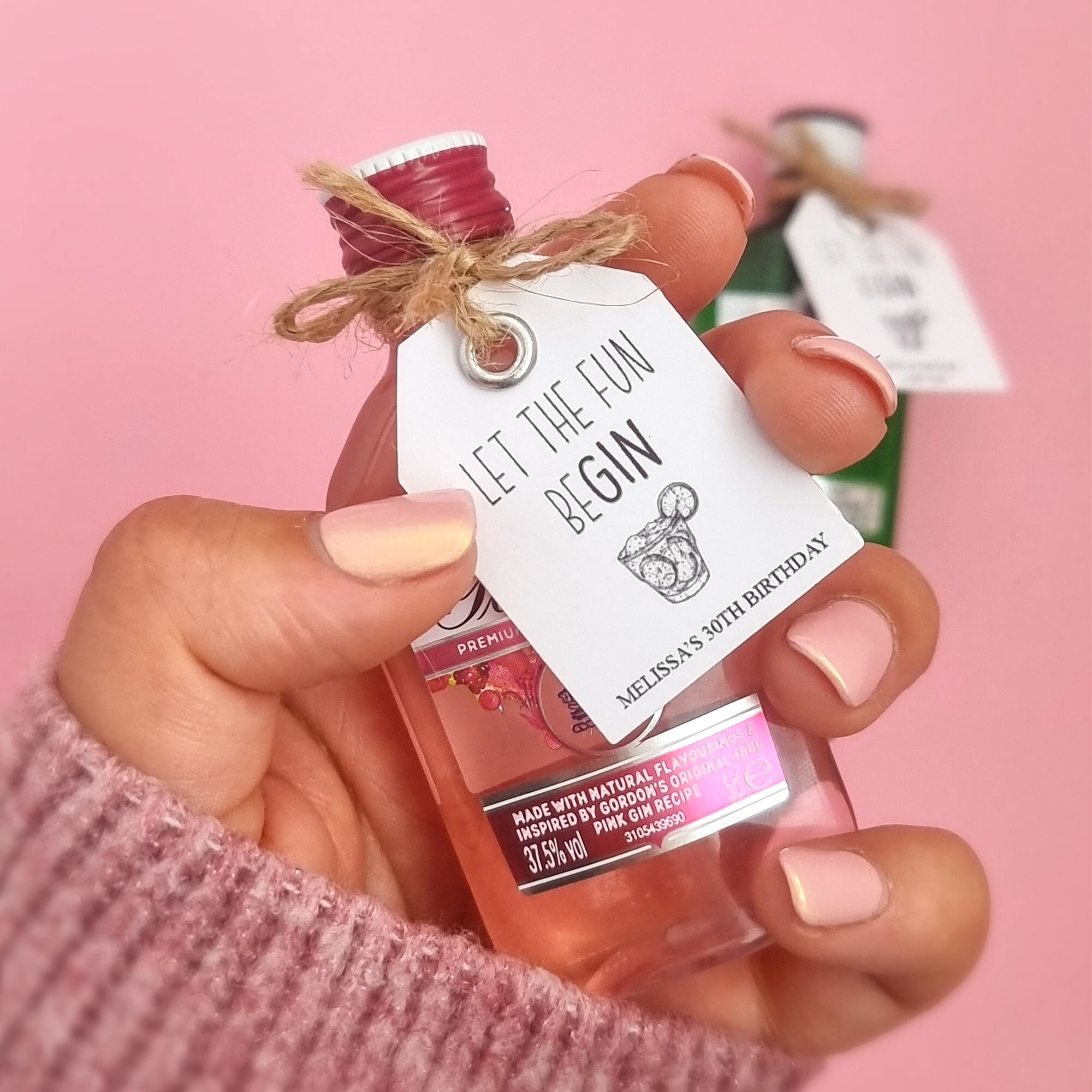 Let the Fun Begin Personalised Tags Wedding Favours Hen Do - Etsy UK