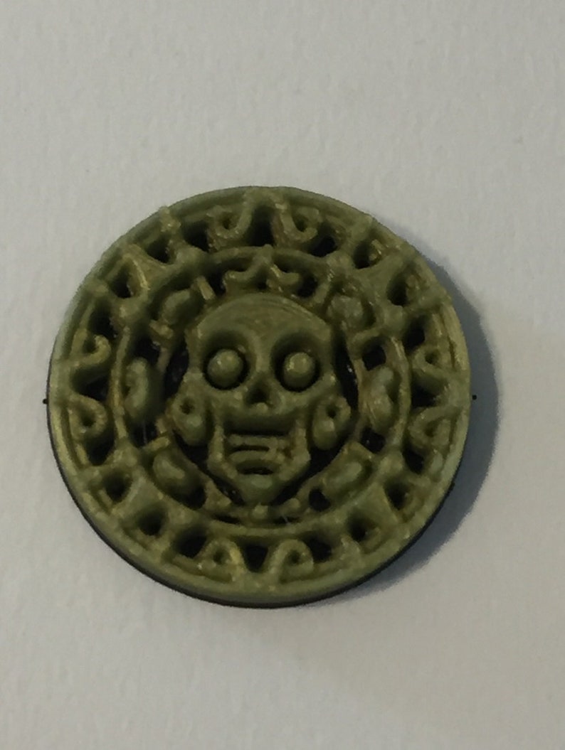 Gaming Token Aztec Skull Coin 10-pack - Etsy