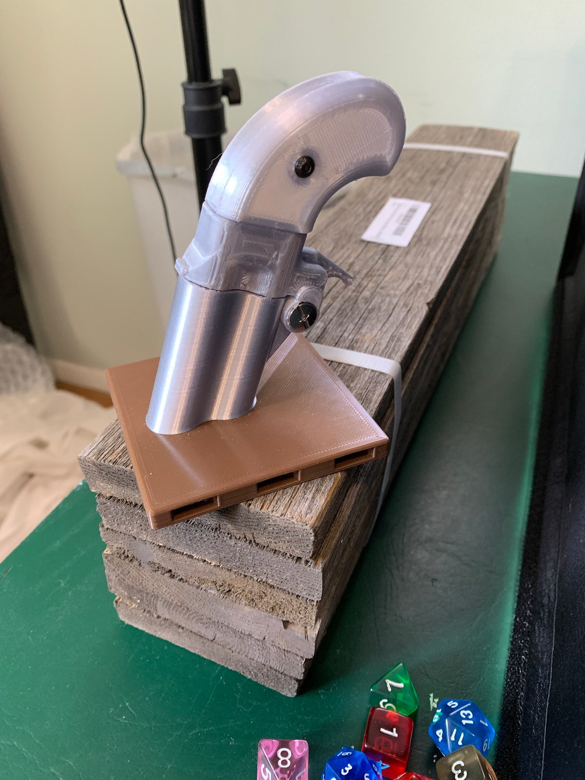 Tabletop RPG Ammo Tracker Derringer With 2 Rounds on Openlock - Etsy