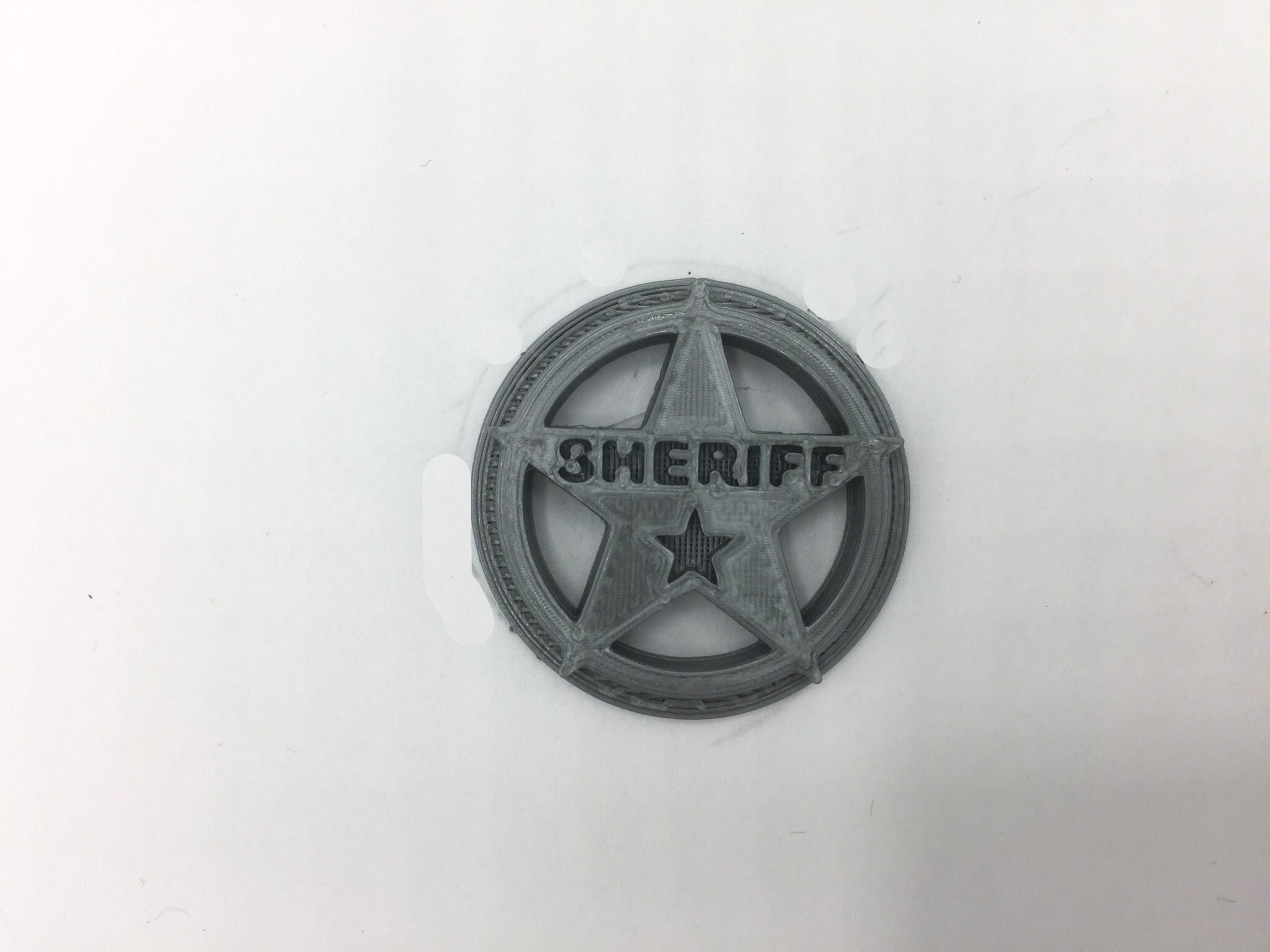 Gaming Token Sheriff's Badge 10-pack - Etsy