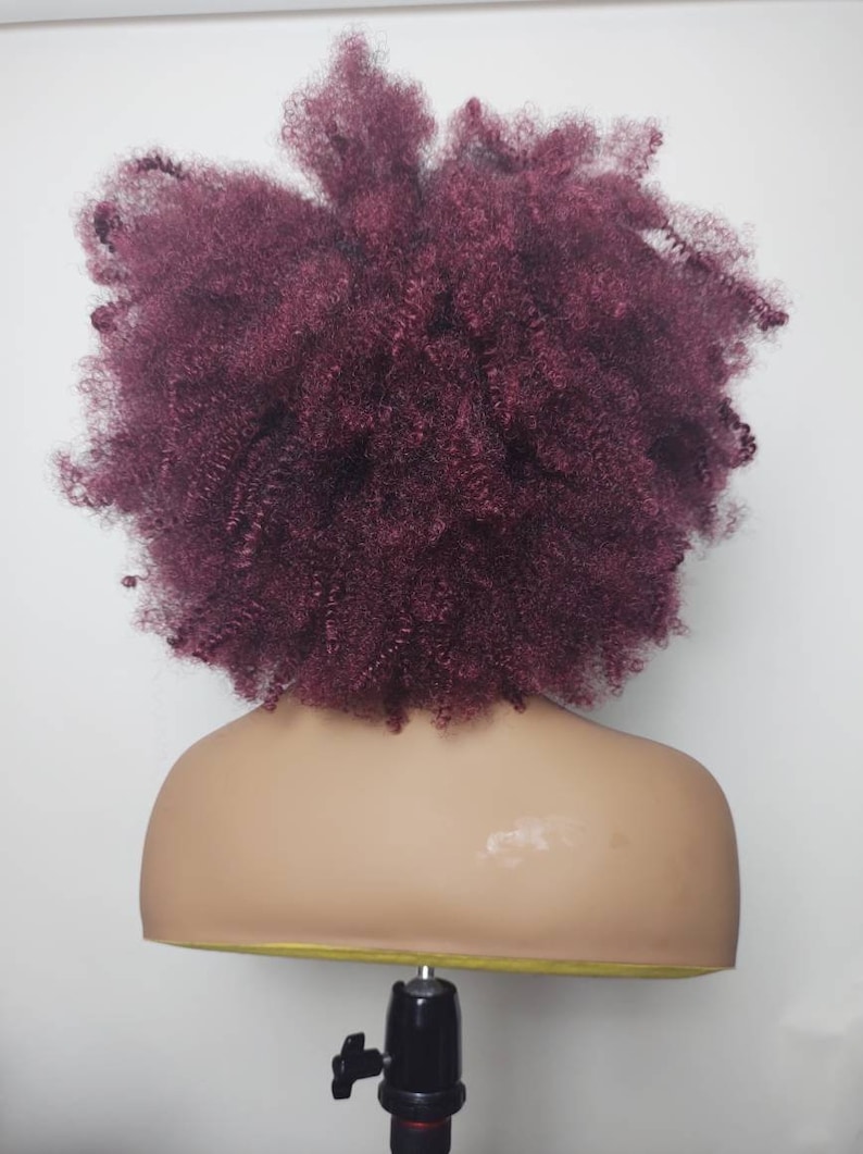 Drawstring Bun/ Synthetic Fibre/ Springy Afro Ponytail/ - Etsy