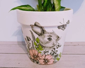 Peter Rabbit Personalised Plant Pot | Etsy UK