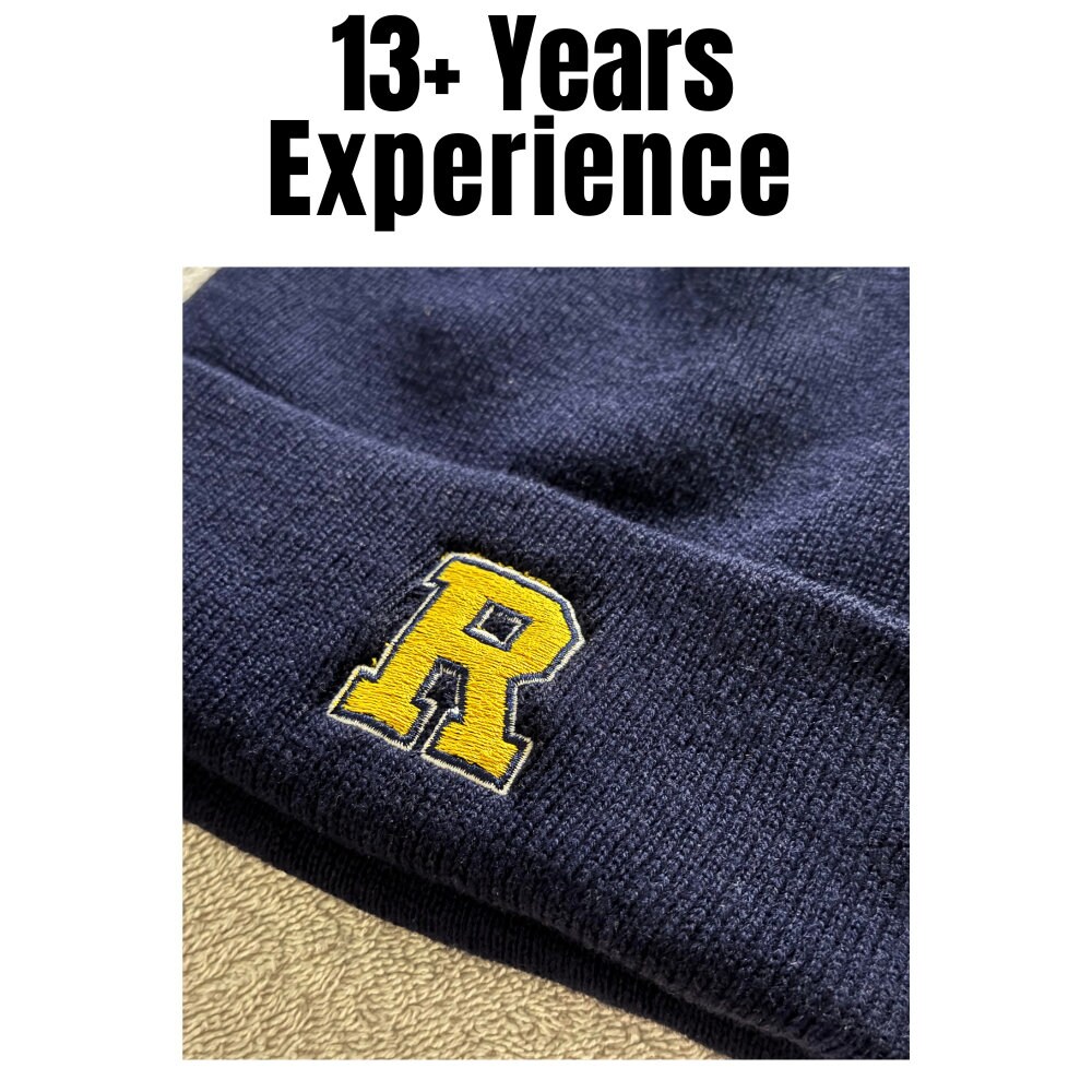 Custom Embroidered Beanie With Personalized Text/logo, Design Your Own ...