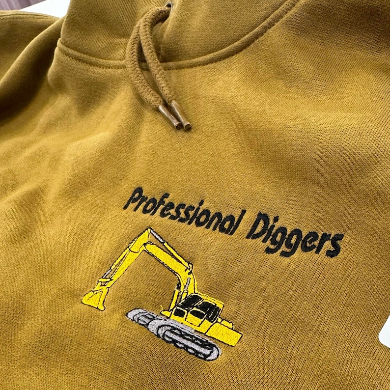 Custom Personalized Embroidered Hoodie, Custom Embroidered Design, Logo ...