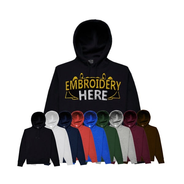 Embroidered Hoodie - Etsy