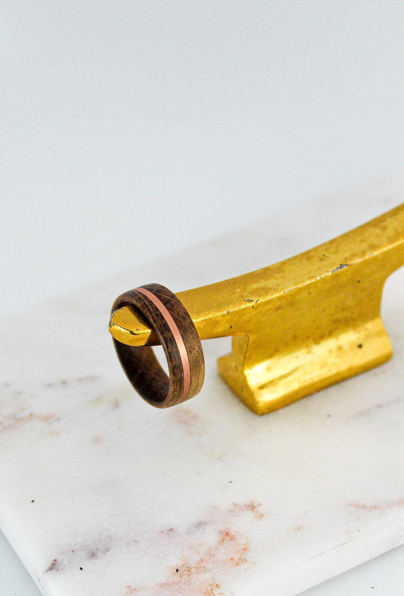 Whiskey Barrel Ring - Etsy Canada