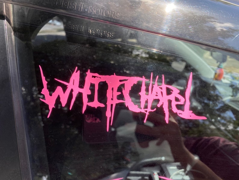 Whitechapel Vinyl Decal - Etsy