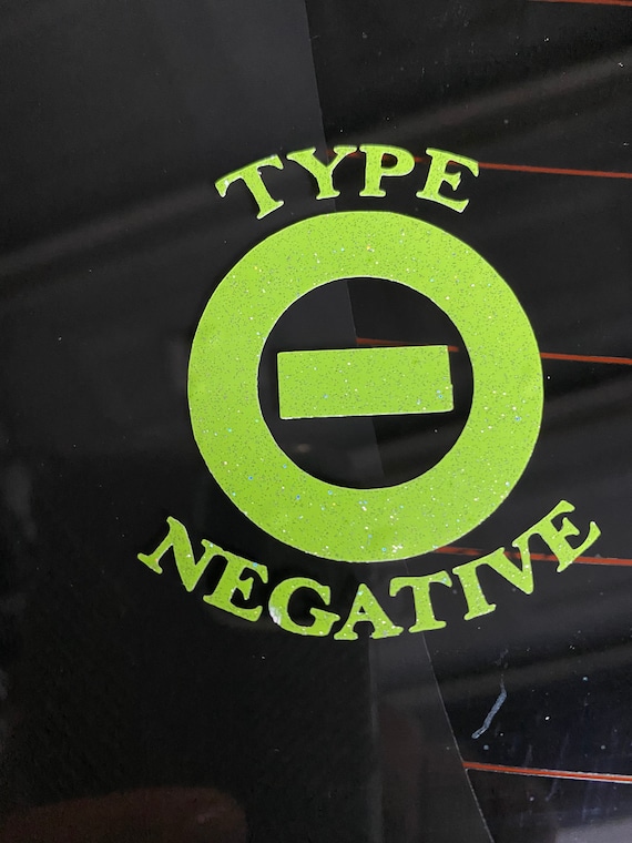 Type O Negative Fan Made Decal | Etsy
