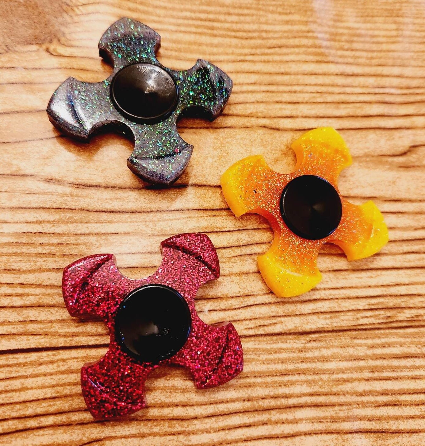 Custom Made Fidget Spinners/ Glitter Fidget Spinner - Etsy