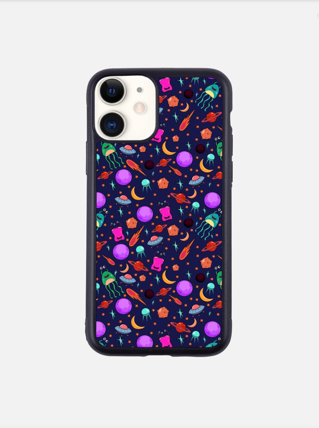 Moon Stars Space Alien Solar System Phone Case for Apple - Etsy