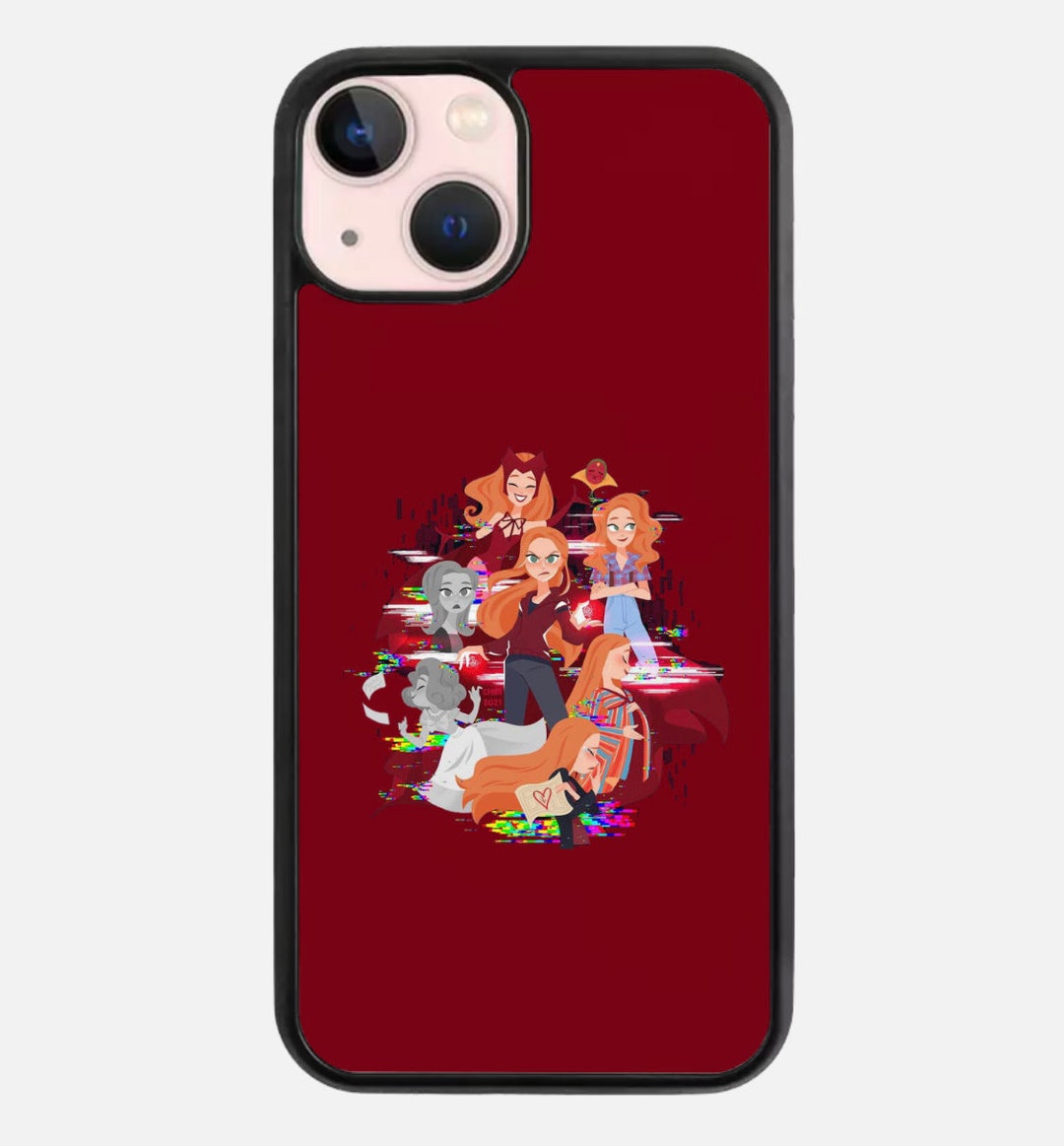 Wandavision Decades Wanda Maximoff Scarlet Witch Marvel Comic Phone ...