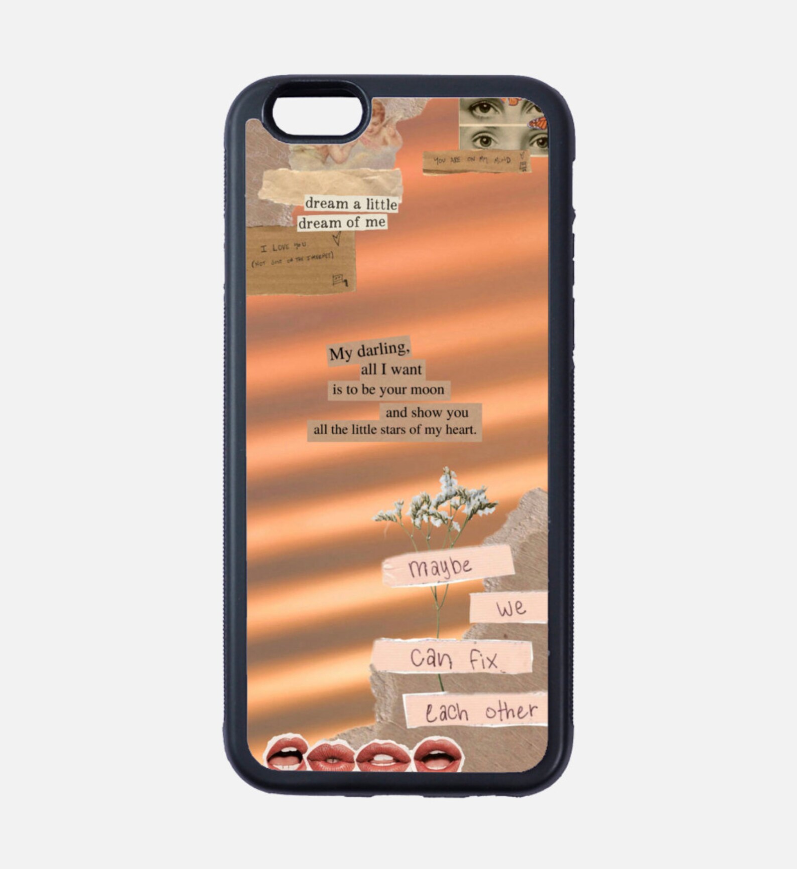 Dream a Little Dream of Me Apple Iphone Case_11 XR 11 Pro X XS - Etsy