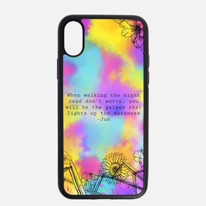 Colorful_quote iPhone Case_11 XR 11 Pro X XS Max 7 8 Plus SE iPhone 12 ...