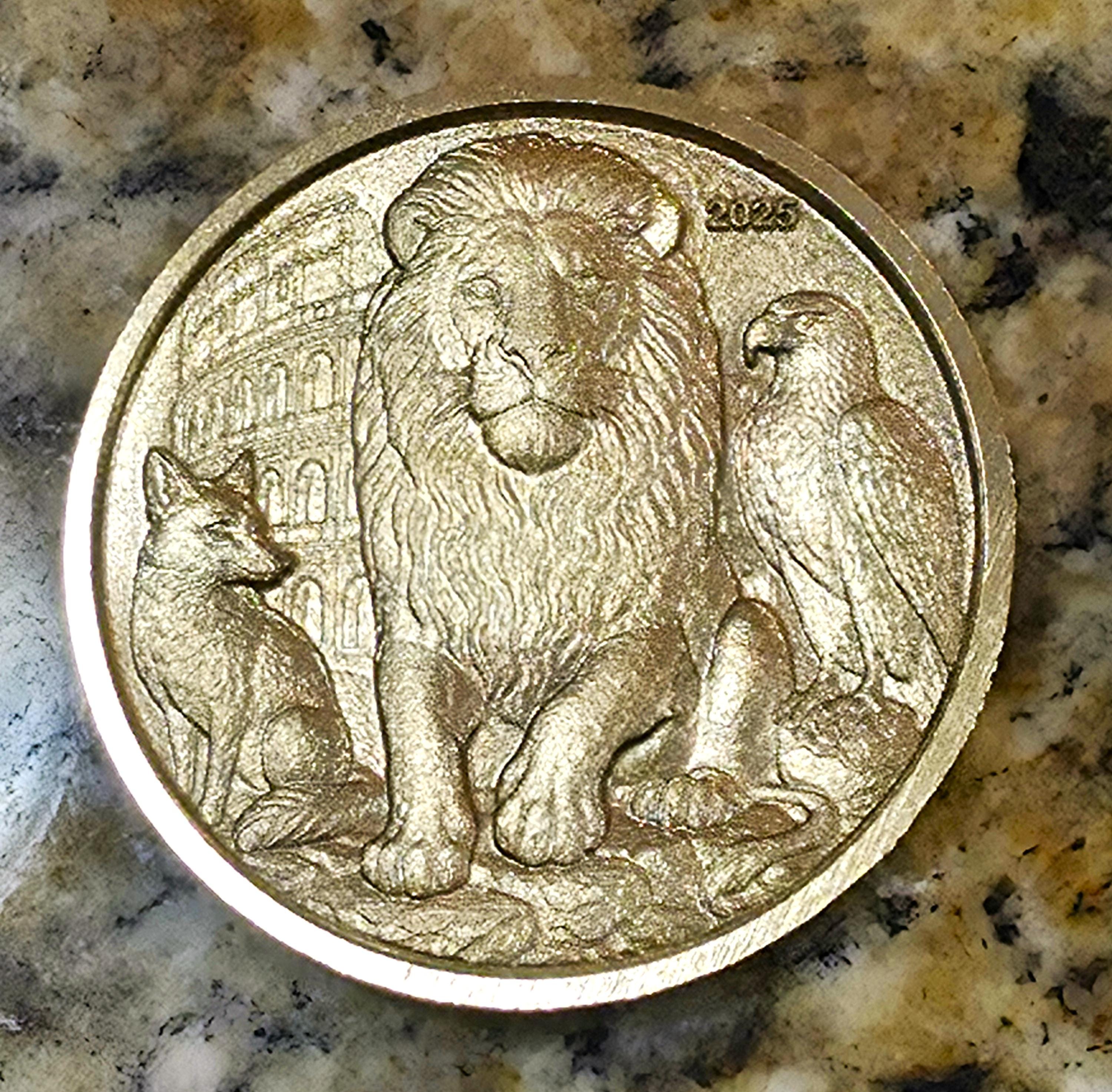 Custom Coins, 2.5D Coins, Deep Engraved Coins, Comes With a Free Coin ...