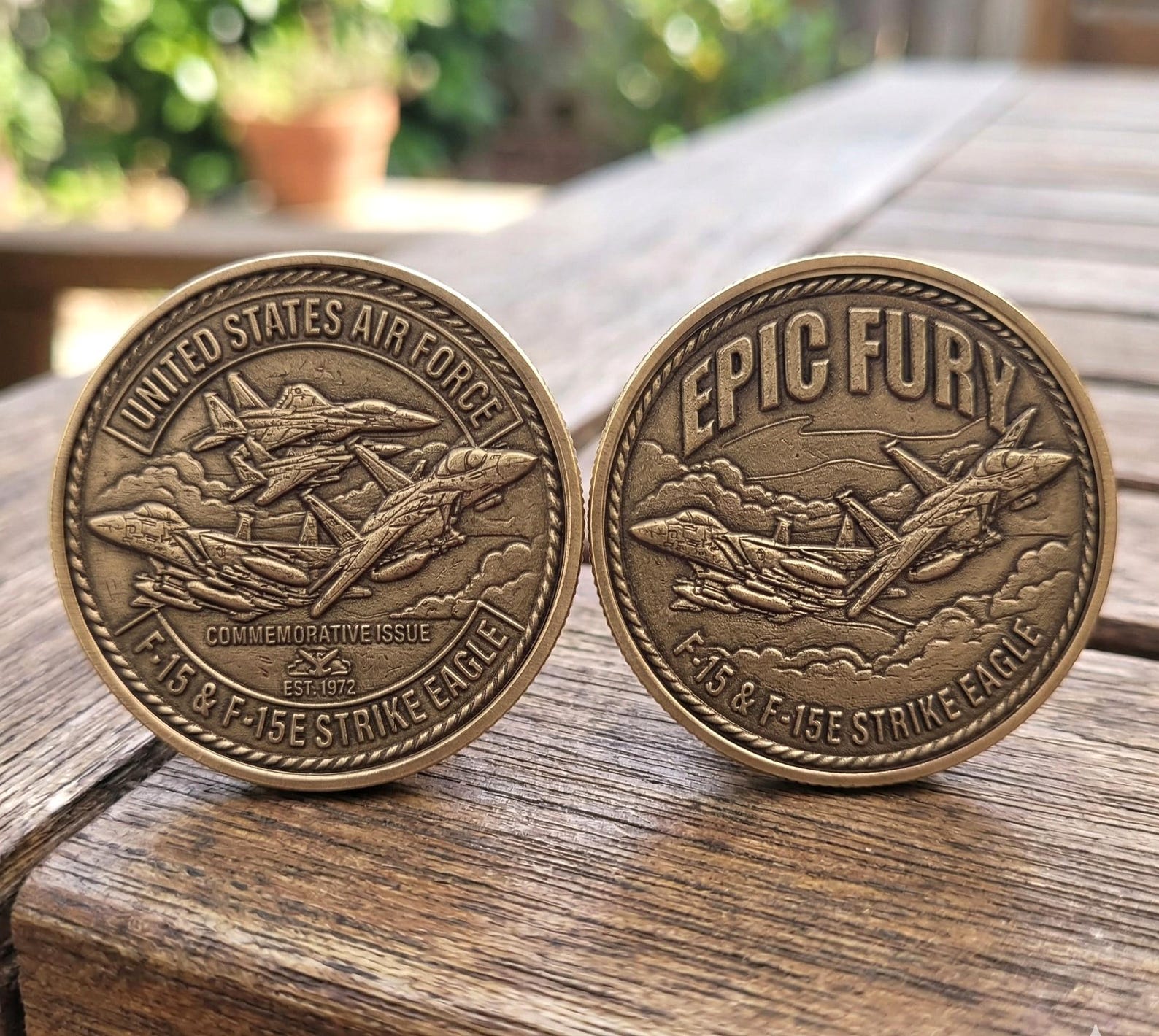 Custom 2.5D Engraved Coins Brass or Full Color - Etsy