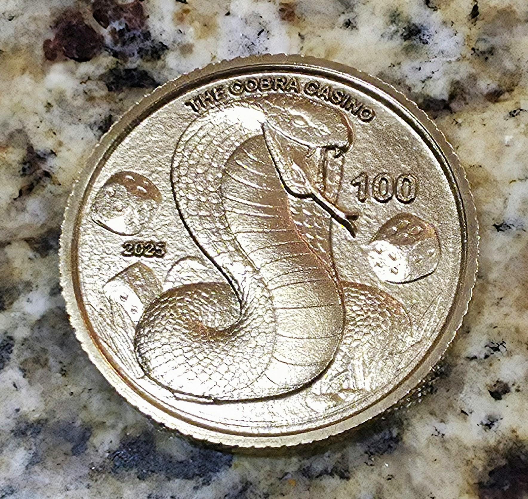 Custom Coins, 2.5D Coins, Deep Engraved Coins, Comes With a Free Coin ...
