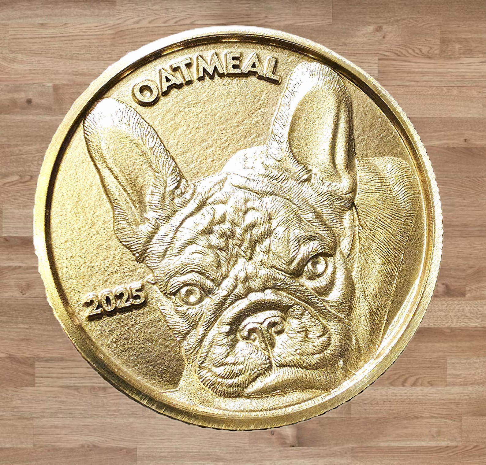 Custom Coins, 2.5D Coins, Deep Engraved Coins, Comes With a Free Coin ...