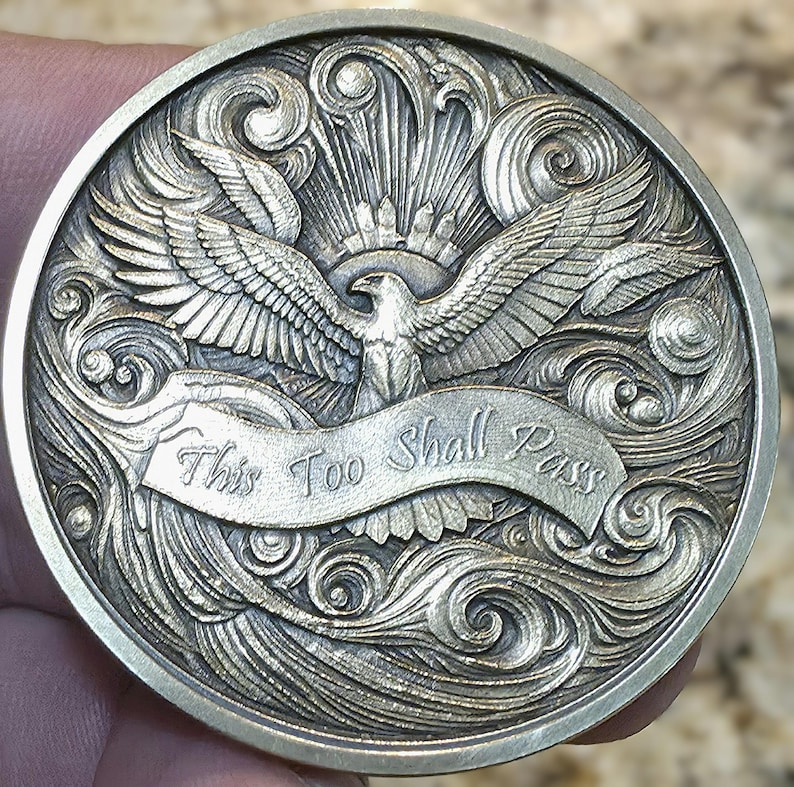 Custom Coins, 2.5D Coins, Deep Engraved Coins, Comes With a Free Coin ...