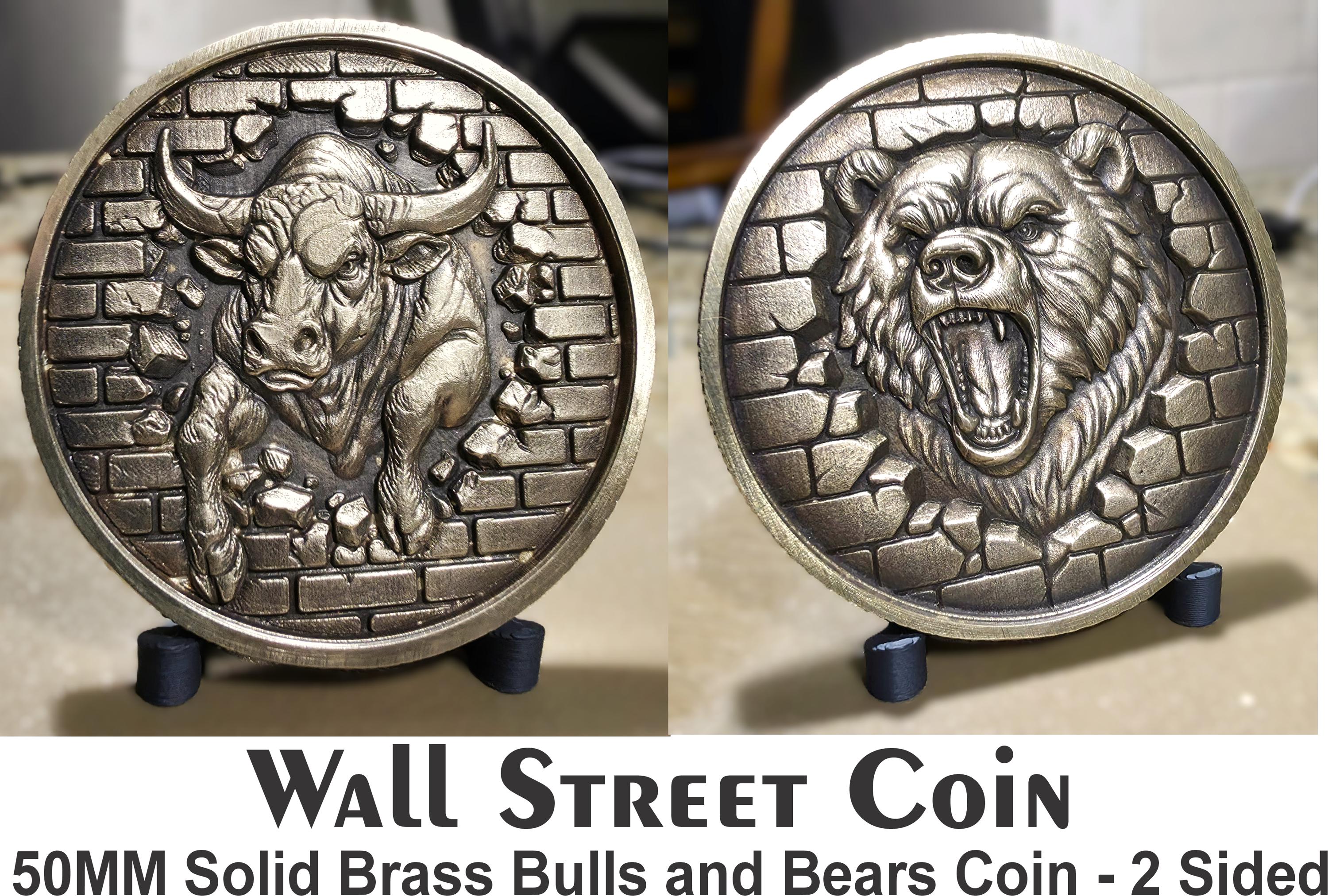 Custom Coins, 2.5D Coins, Deep Engraved Coins, Comes With a Free Coin ...