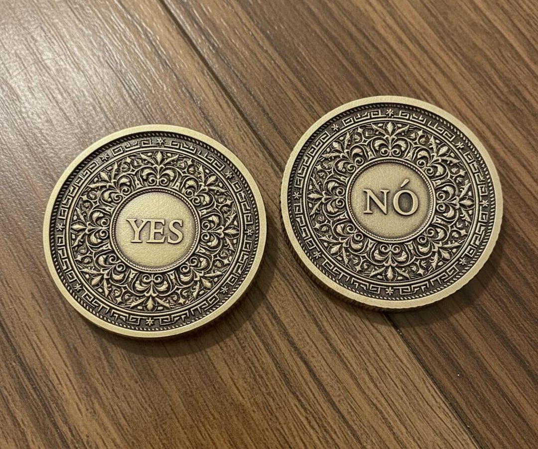 Custom Coins, 2.5D Coins, Deep Engraved Coins, Comes With a Free Coin ...