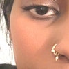 V Shape Nose Ring, Triple Stacked Nose Hoop, Nose Ring Hoop, Nose ...
