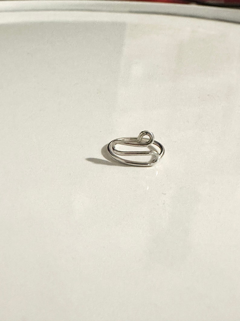 Gold Filled Snake Nose Ring: Bohemian Wired Cuff Body Piercing - Etsy