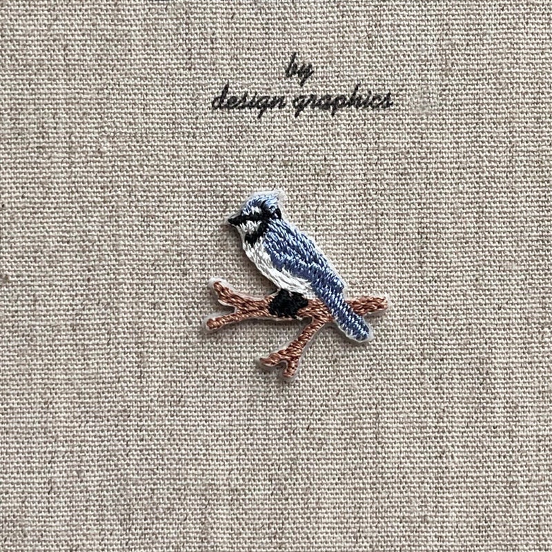 Blue Bird Patch Iron On - Etsy