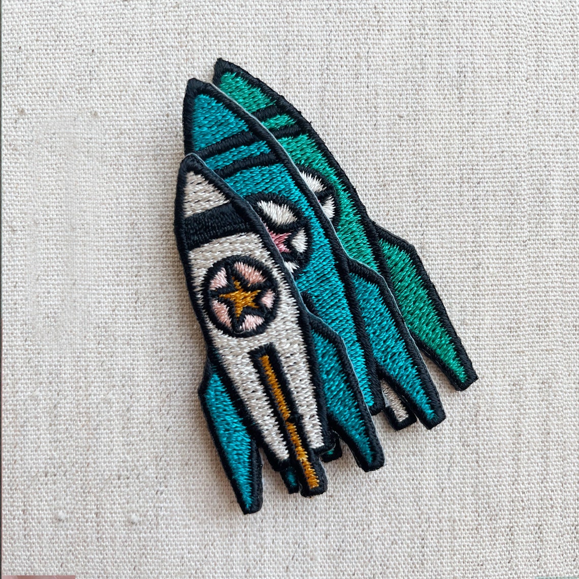 Rocket Patch, Rocket Space Iron-on Patch, Rocket Badge - Etsy