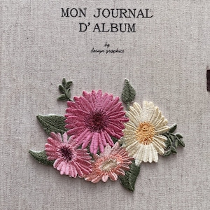 Bloom Flower Patch, Flower Patch, Flower Iron-on Patch, Flower Iron-on ...