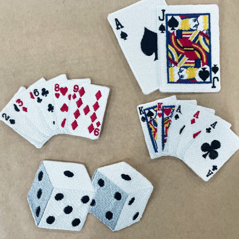 Playing Card Patch - Etsy