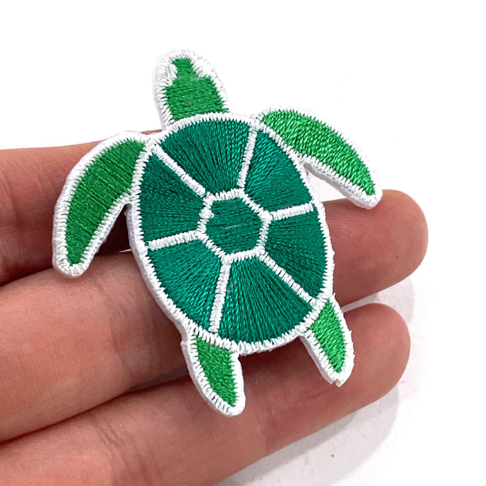 Turtle Patch Turtle Iron-on Patch Greenturtle Iron-on Badge - Etsy
