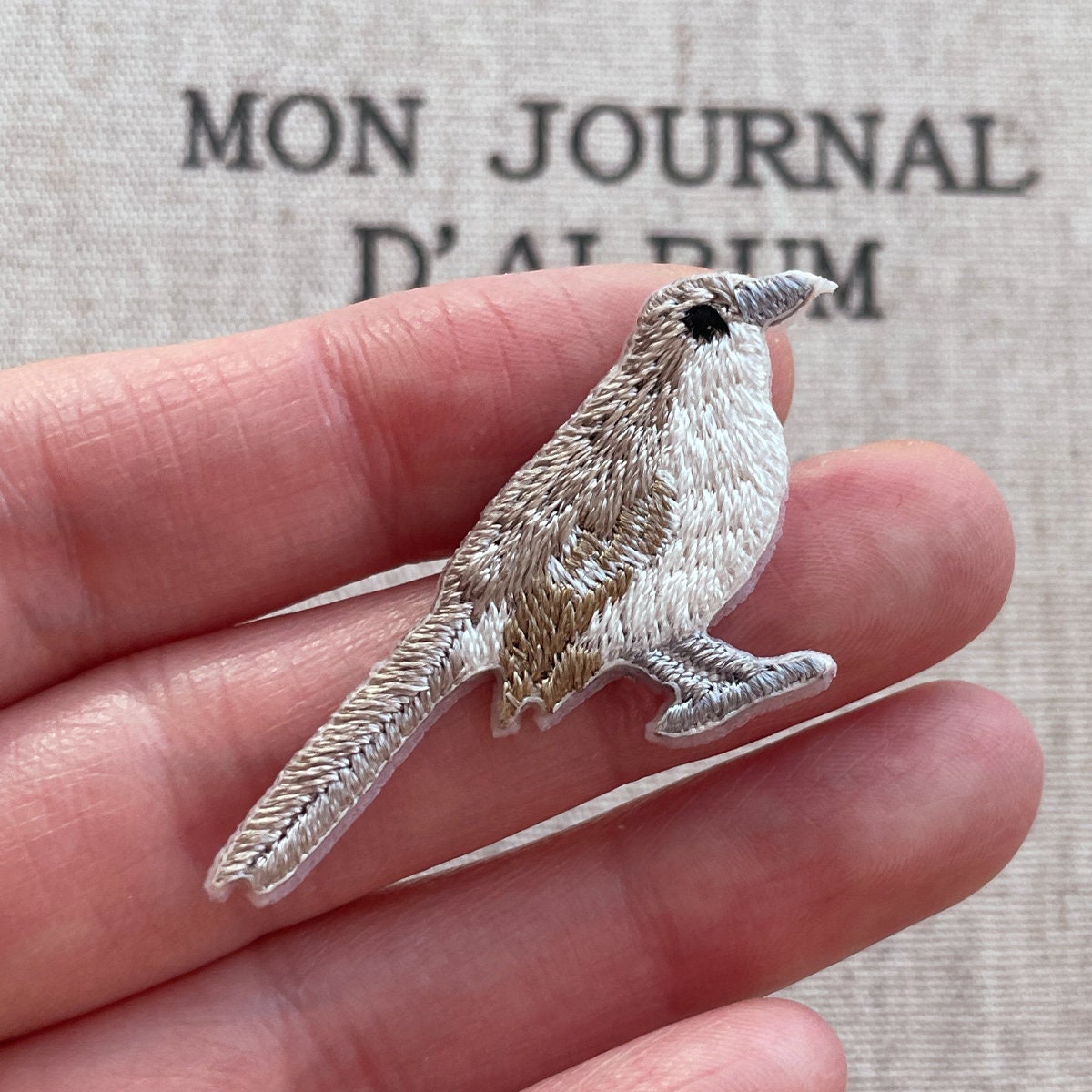 Tiny Female House Sparrow Patch Little Bird Patch Small Bird - Etsy