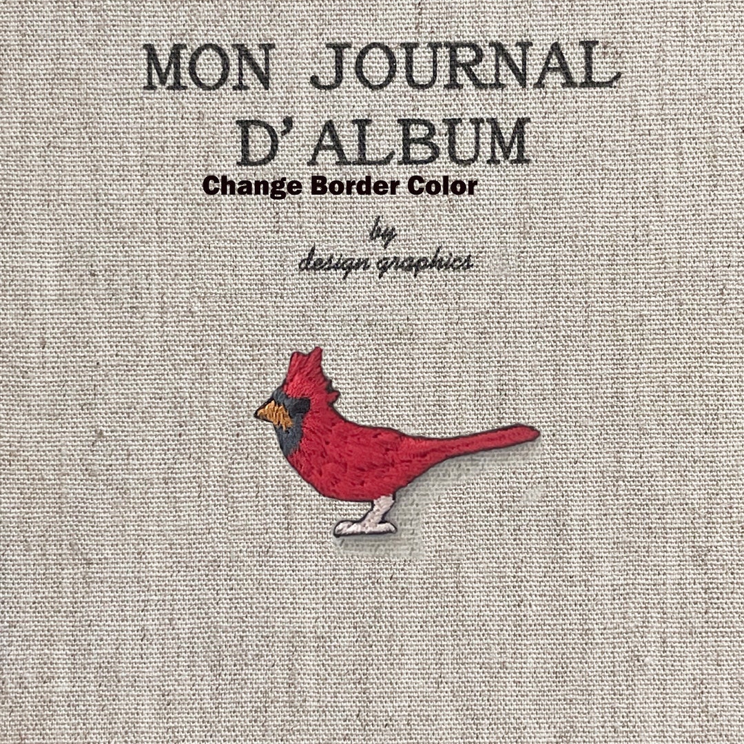 Tiny Northern Cardinal Patch, Little Cardinal Patch, Small Cardinal ...