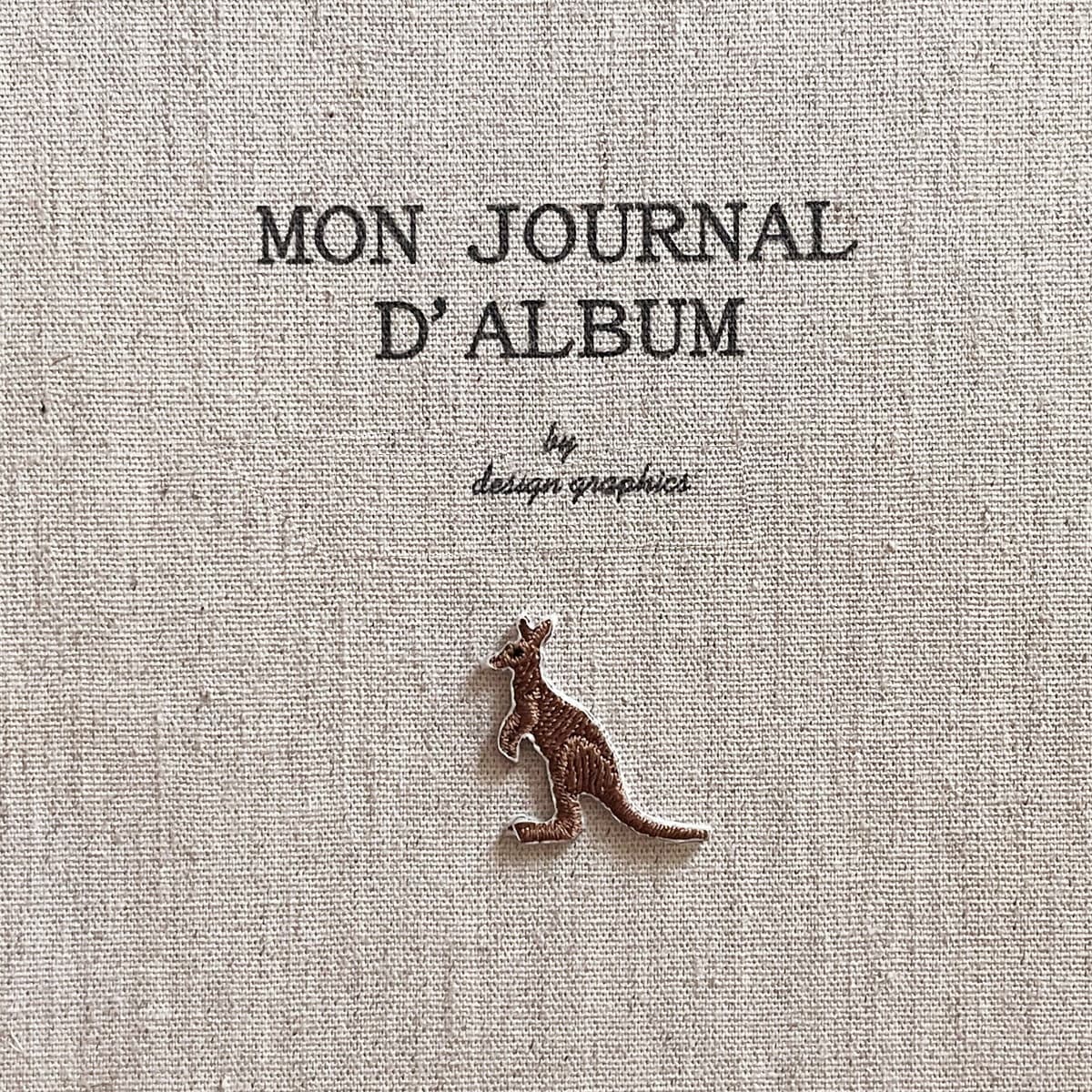 Tiny Kangaroo Patch, Kangaroo Iron-on Patch, Kangaroo Embroidery Patch ...