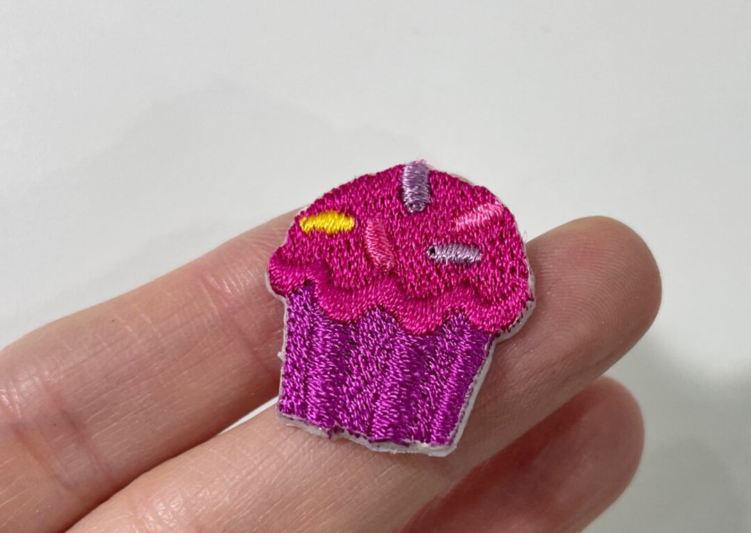 Tiny Muffin Patch, Cherry Muffin Iron-on Patch, Muffin Iron-on Badge - Etsy