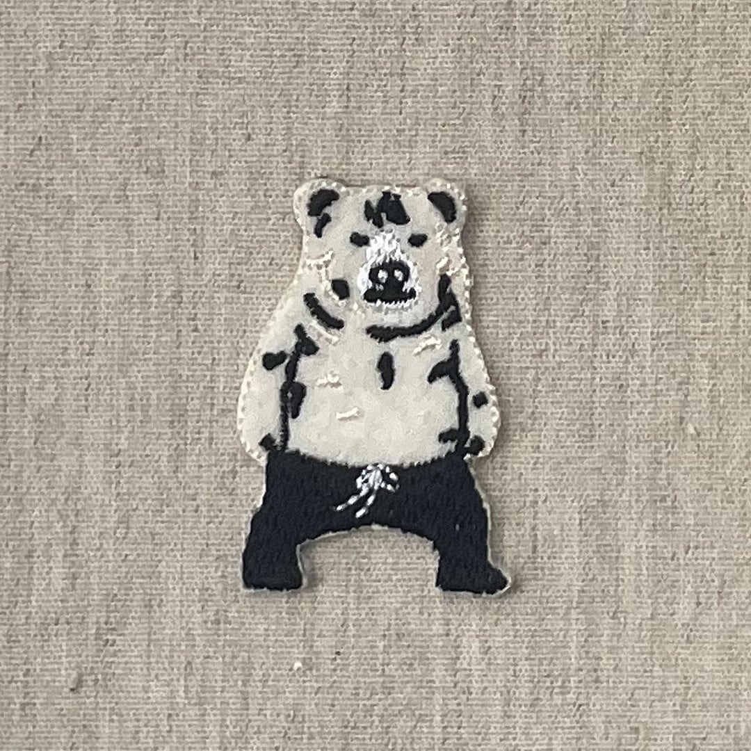 Bear Patch, Small Bear Patch, Bear Iron On, Bear Applique, Gift for ...