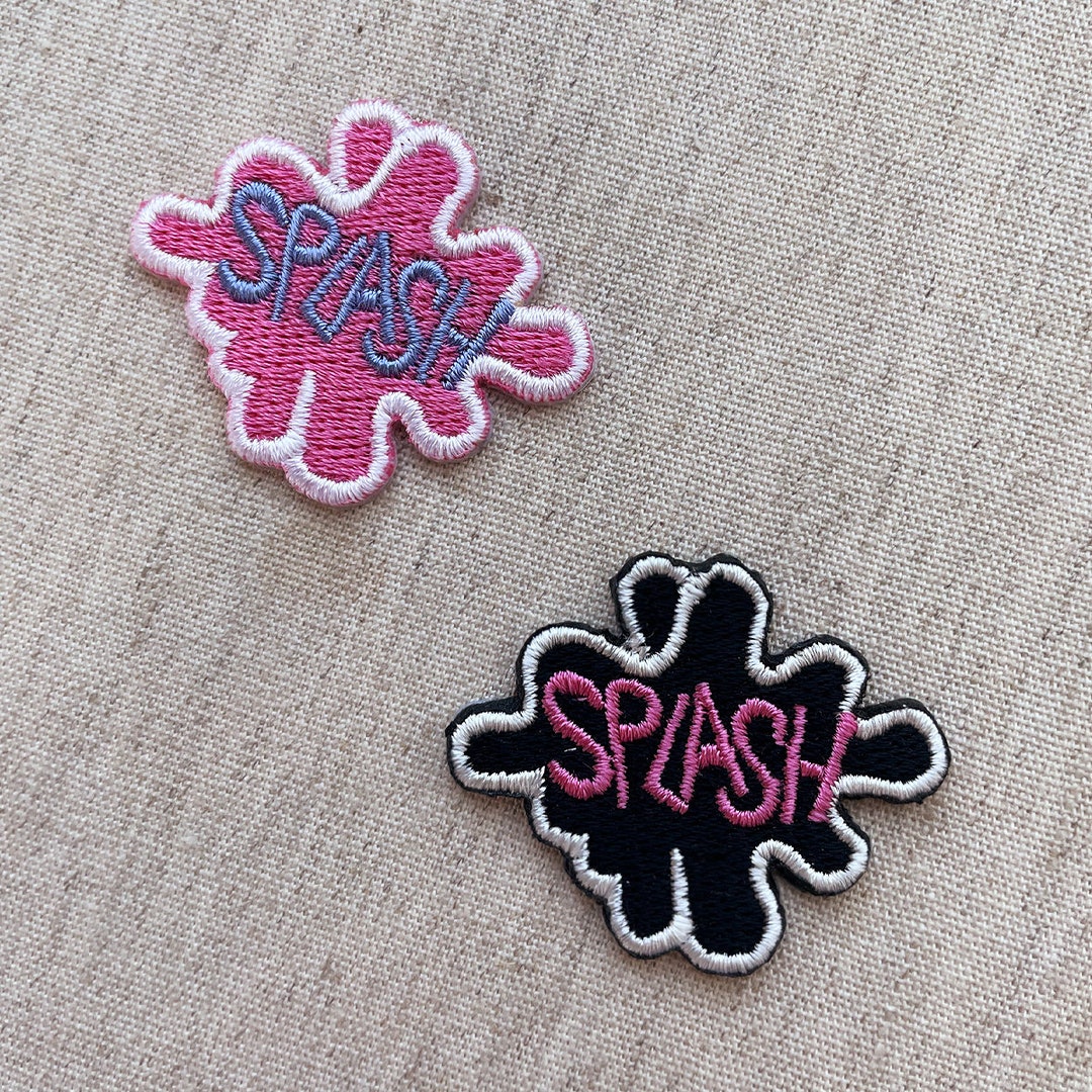 Splash Patch, Splash Iron On - Etsy