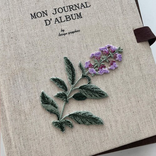 Violet Wild Flower Patch Flower Patch Flower Iron-on Patch - Etsy