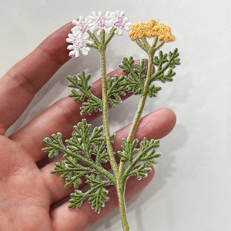 Wild Flower Patch Flower Patch Flower Iron-on Patch Flower - Etsy